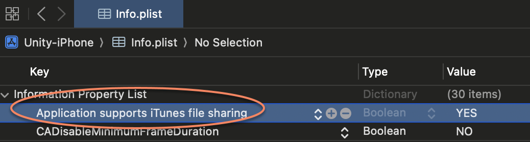iOS Project Configuration — EasyAR Sense Unity Plugin 4.6.0 documentation